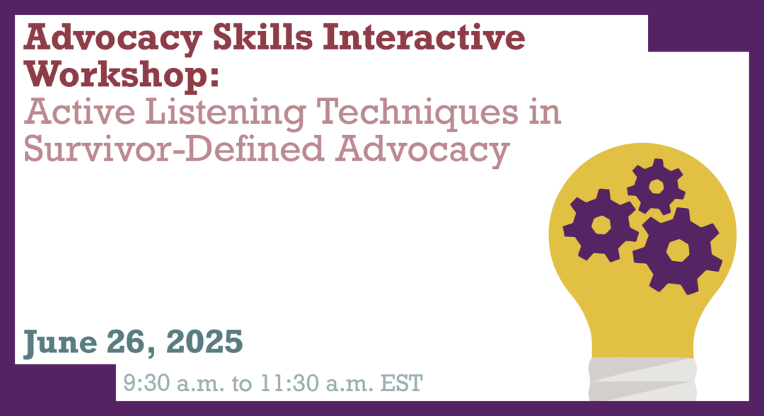 Training - Ohio Domestic Violence Network